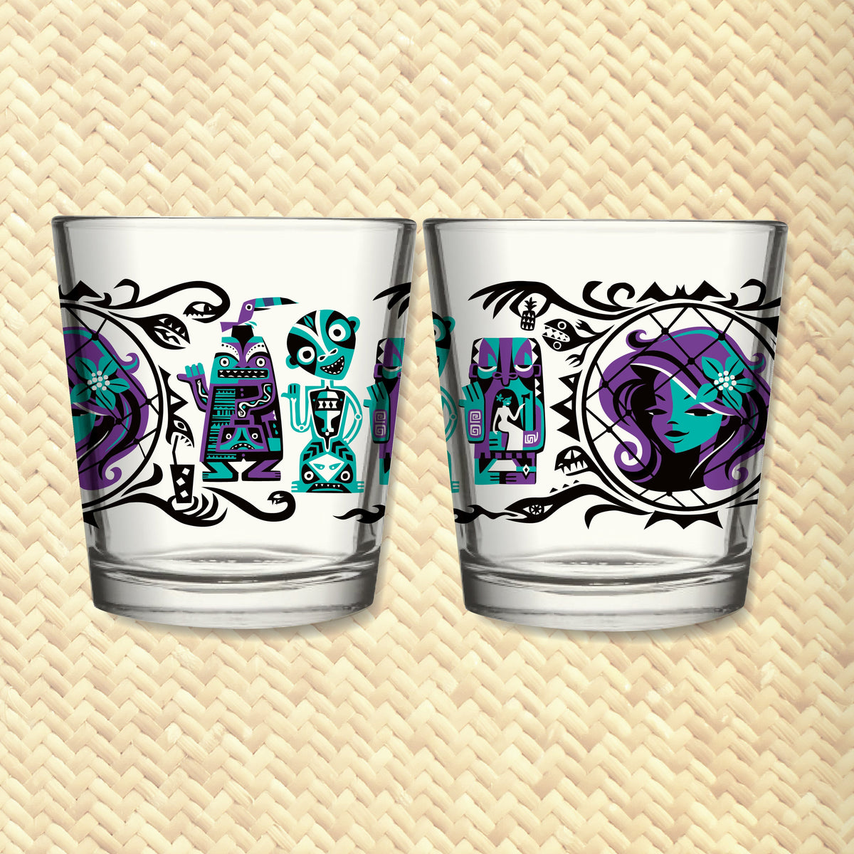 Jeff Granito's 'Calling All Spirits' Mai Tai Cocktail Glass (1) - Read ...