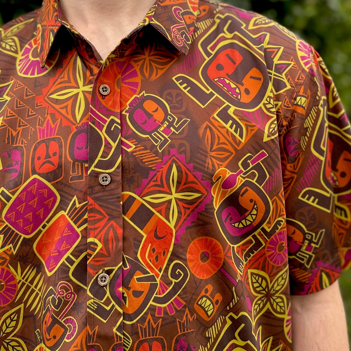 Jeff Granito's 'Coco Killer' Modern Fit with Flex Button-Up Shirt - Un ...