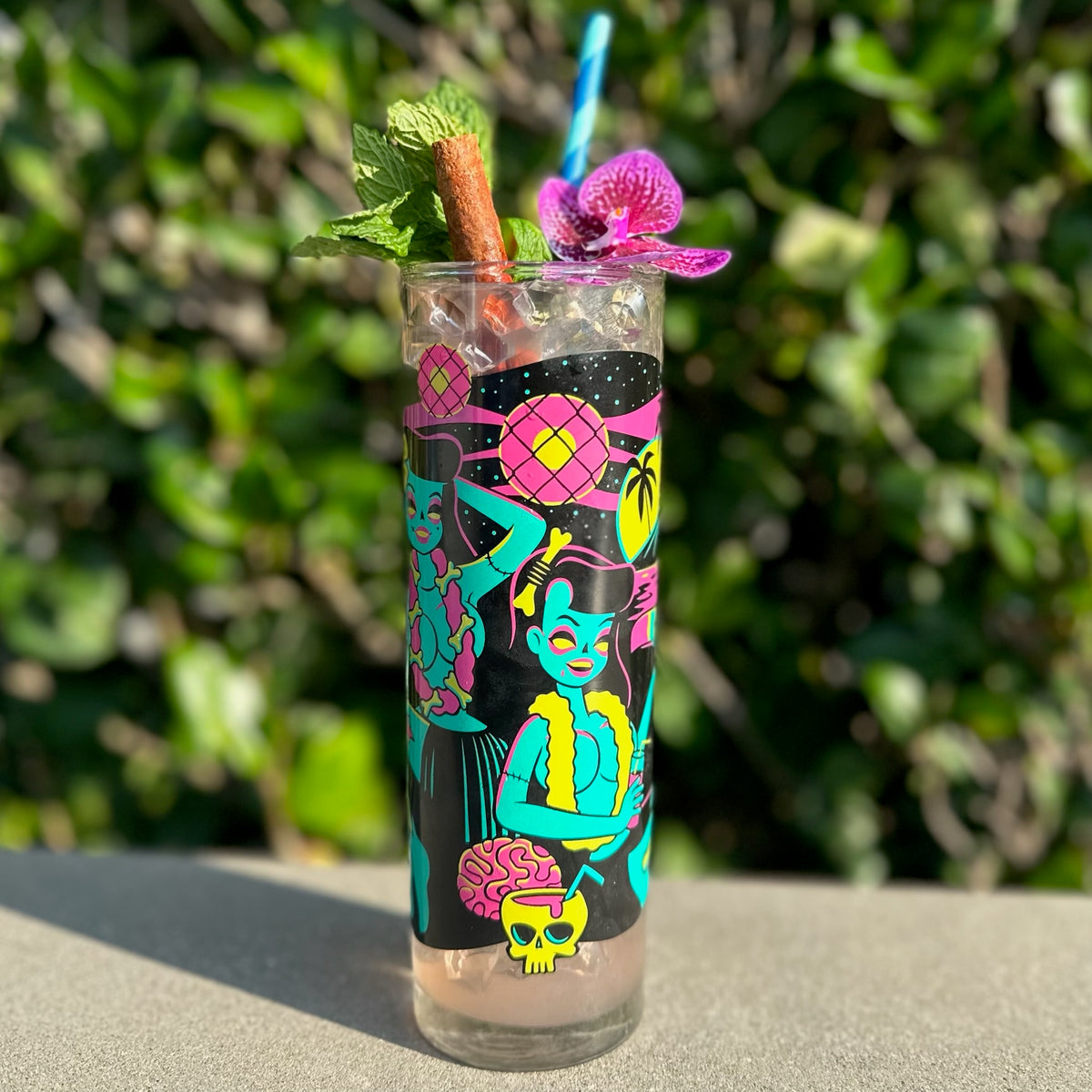 'Maneater' Zombie Cocktail Glass - Rolling Pre-Order / Ready to Ship ...