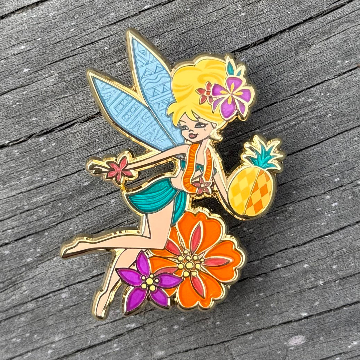 'Tiki Belle' Enamel Pin – Jeff Granito Designs