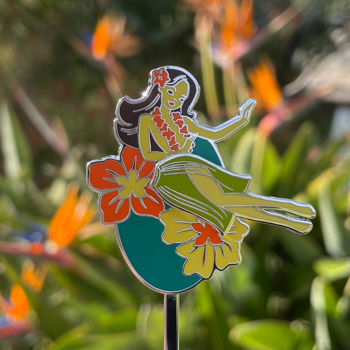 Classic Hula Metal Enamel Swizzle Stick - Ready to Ship! – Jeff Granito ...