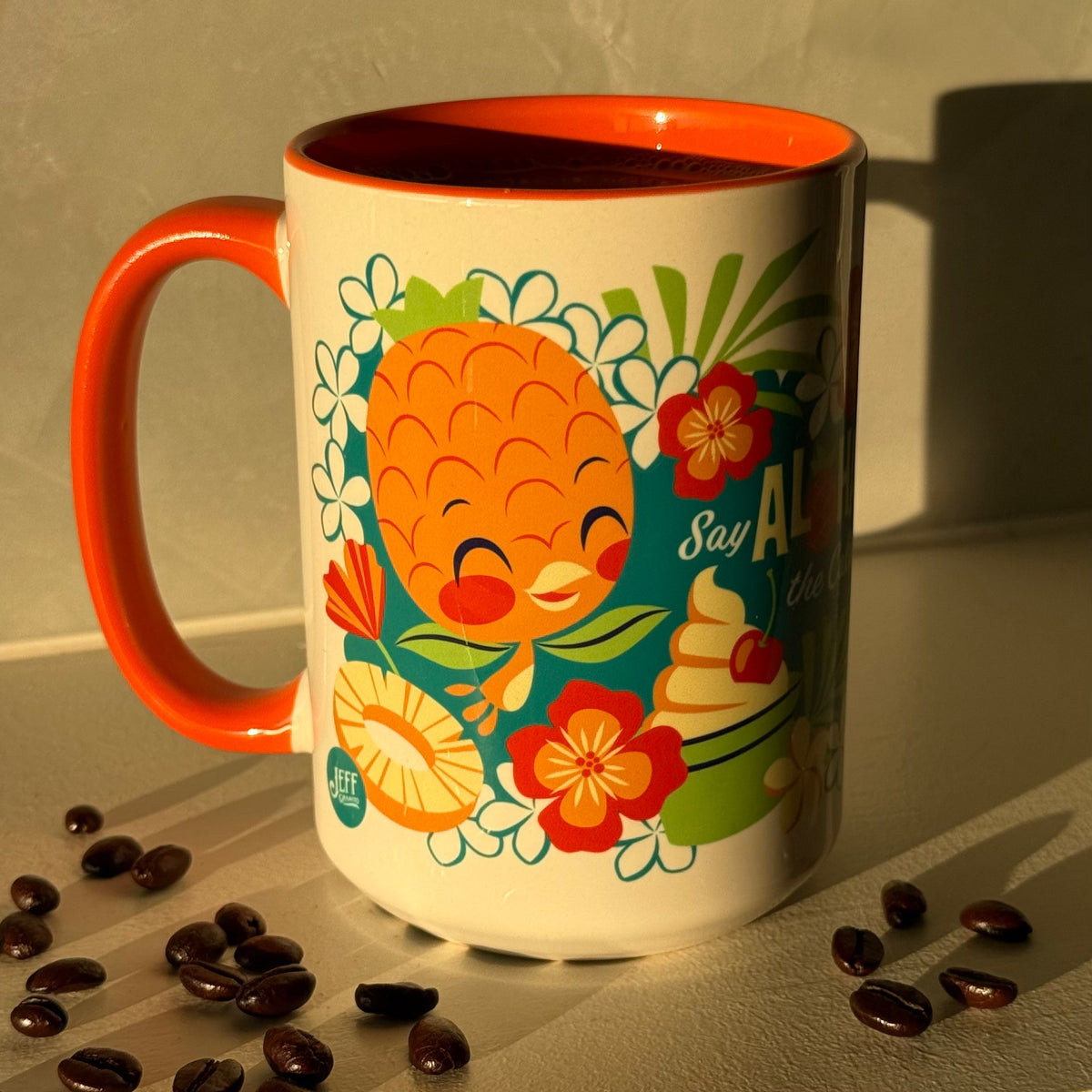 Jeff Granito's 'Pineapple Bird' Coffee Mug - Ready to Ship – Jeff ...