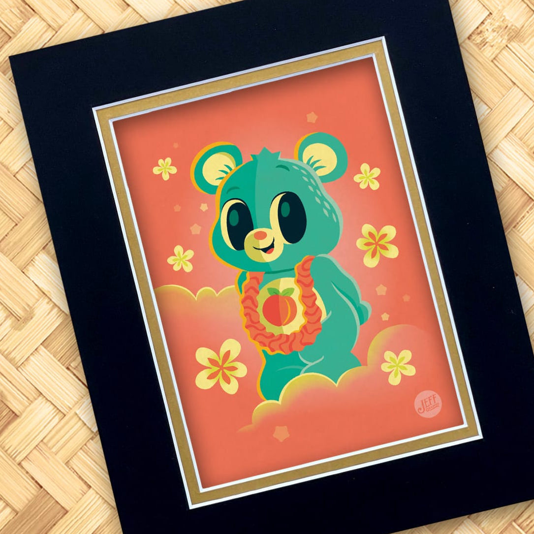 Lei' d A Lot Bear Print – Jeff Granito Designs