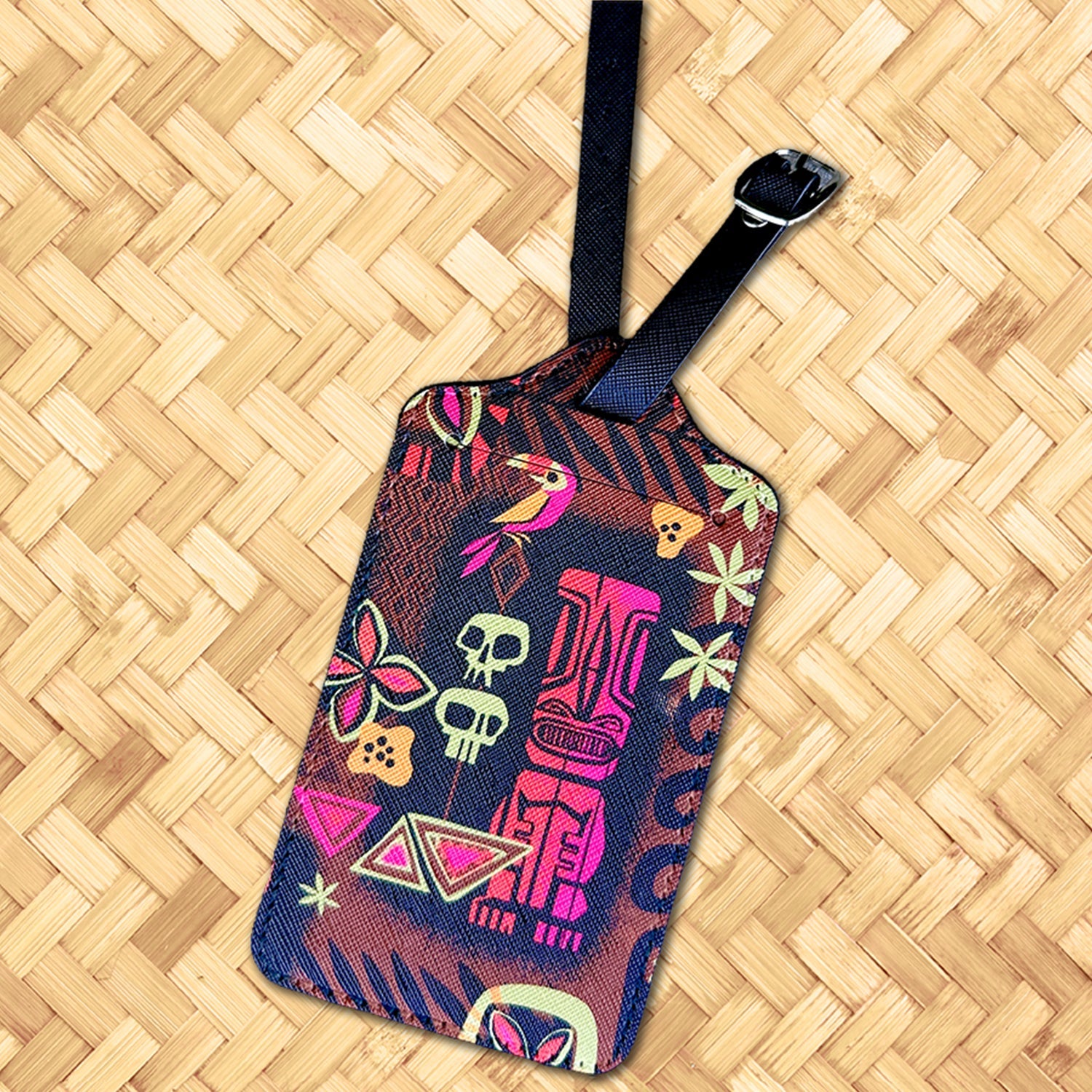 Jeff Granito's 'Tiki Safari' Luggage Tag - Rolling Pre-Order / Ready t ...