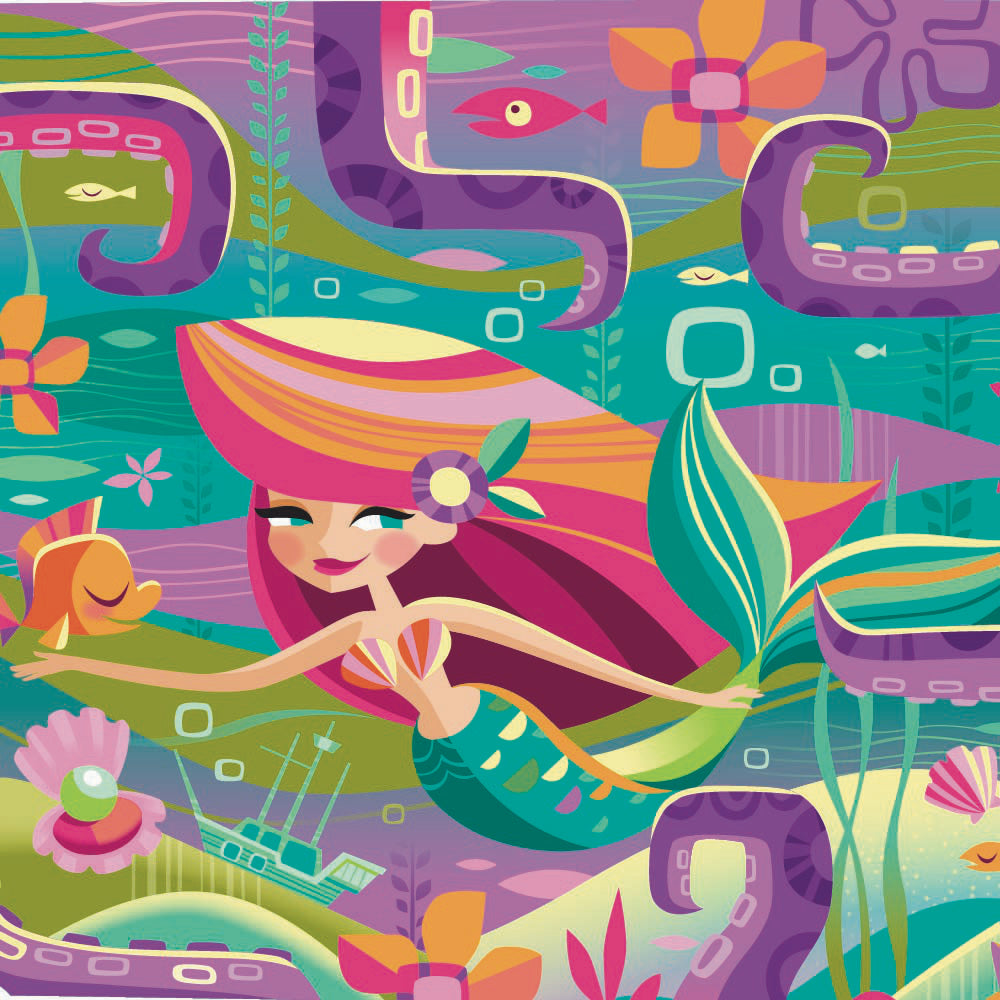 Jeff Granito's 'Littlest Mermaid' Park Bag - Pre-Order – Jeff Granito ...
