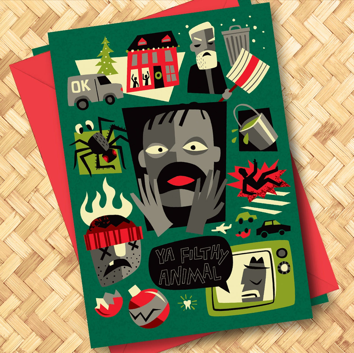 Jeff Granito's 'Ya Filthy Animals' Greeting Card Set (20) - Ready to S ...